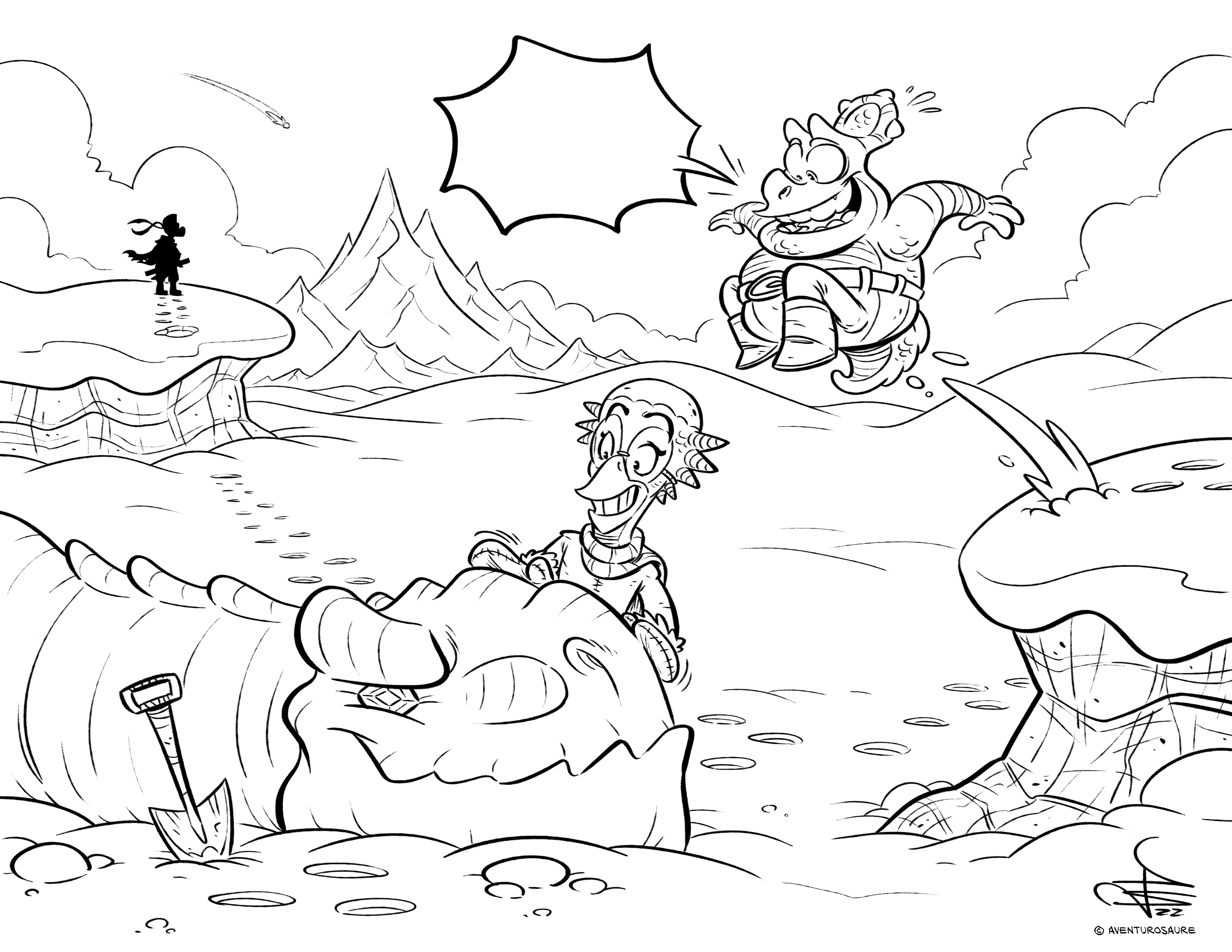 Aventurosaure – JULIEN PARÉ-SOREL